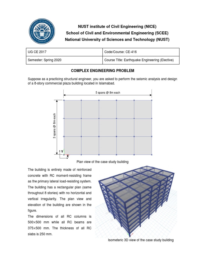Complex Engineering Problem | PDF | Beam (Structure) | Structural Analysis