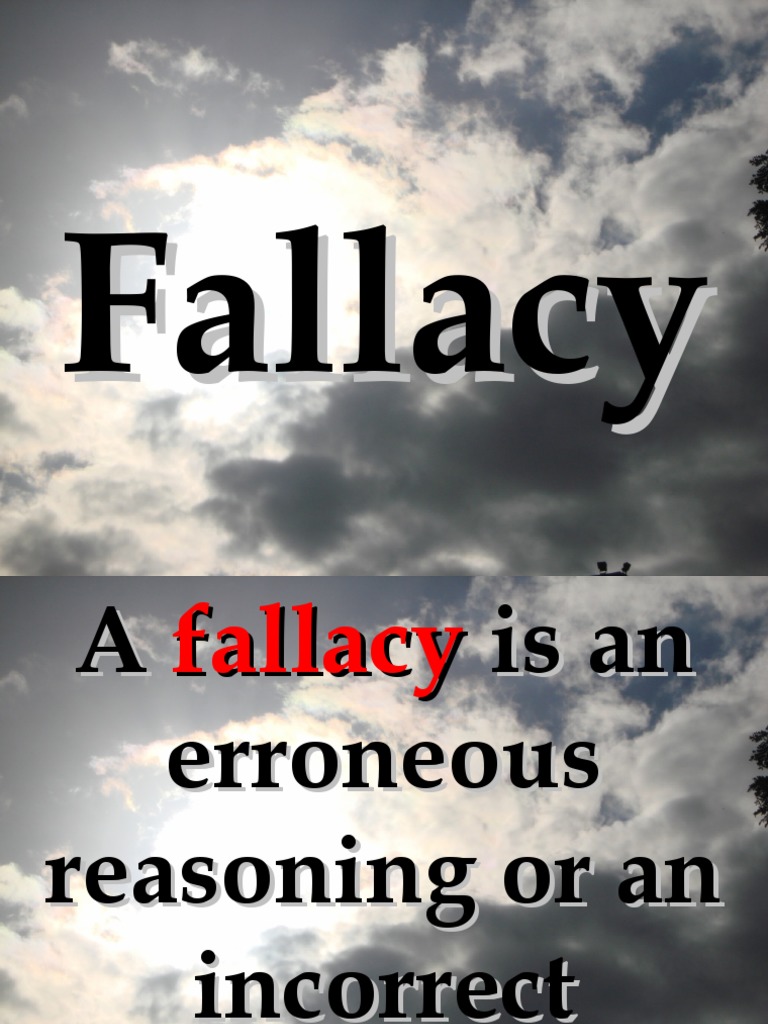 Informal Fallacies and Filipino Falacies | PDF | Fallacy ...