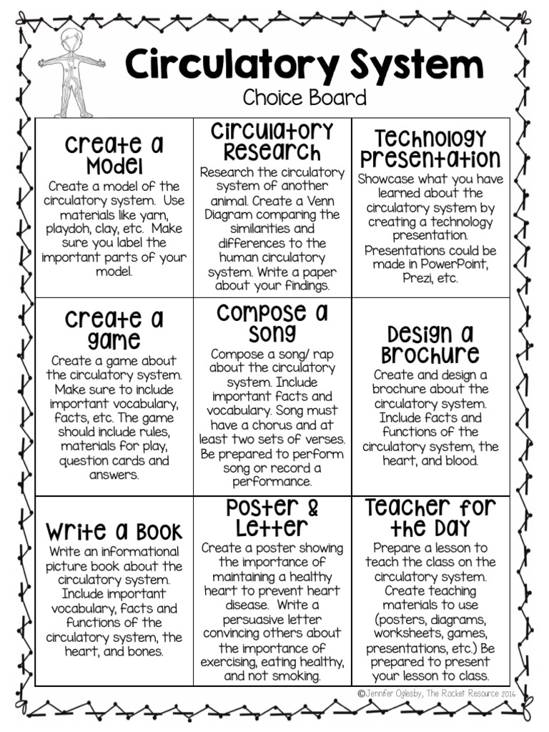 Circulatory System Project Ideas | PDF | Circulatory System | Learning