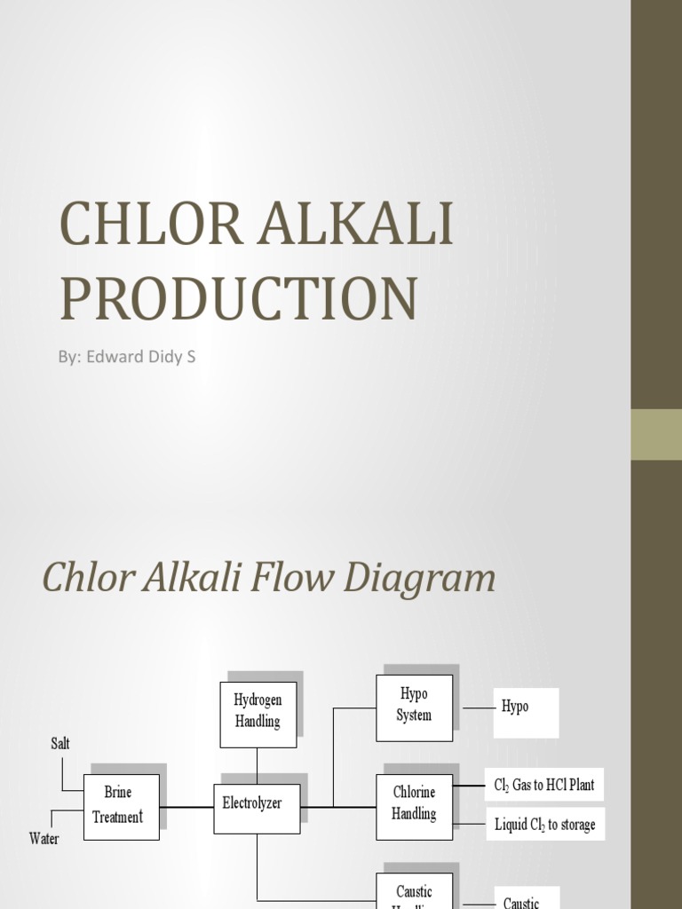Chlor-Alkali Process Overview | PDF | Chlorine | Chemical Compounds