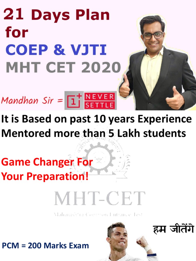 MHT CET 21 Day Time Table-Converted-Merged | PDF | Matrix (Mathematics ...