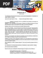 Ecological Solid Waste Management Ordinance | PDF | Municipal Solid ...