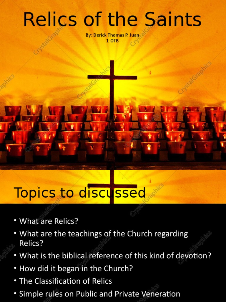 Relics of The Saints | PDF | Relic | Saint