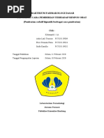 Laporan Uji Efek Tonikum Kelompok 1 | PDF