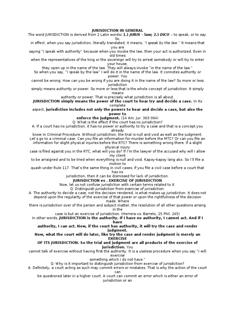 Lakas Atenista Part 5 | PDF | Jurisdiction | Judgment (Law)