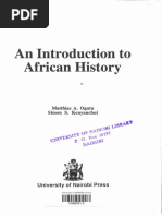 AFS 100 Lecture 1 Introduction To African Studies | PDF | Africa ...
