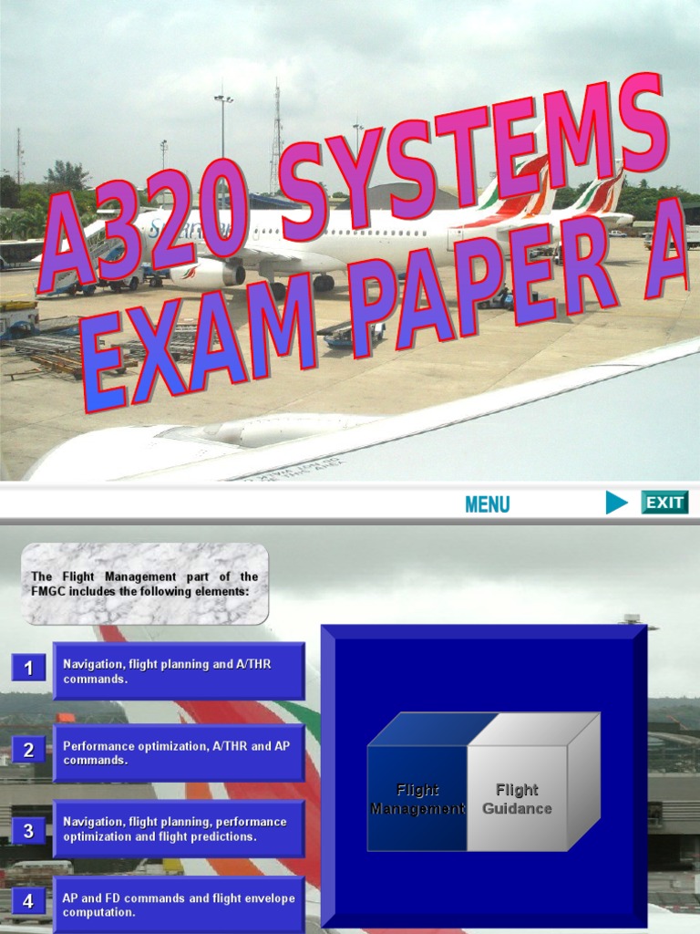 A320 Exam A PDF | PDF | Flight Control Surfaces | Aircraft Flight ...
