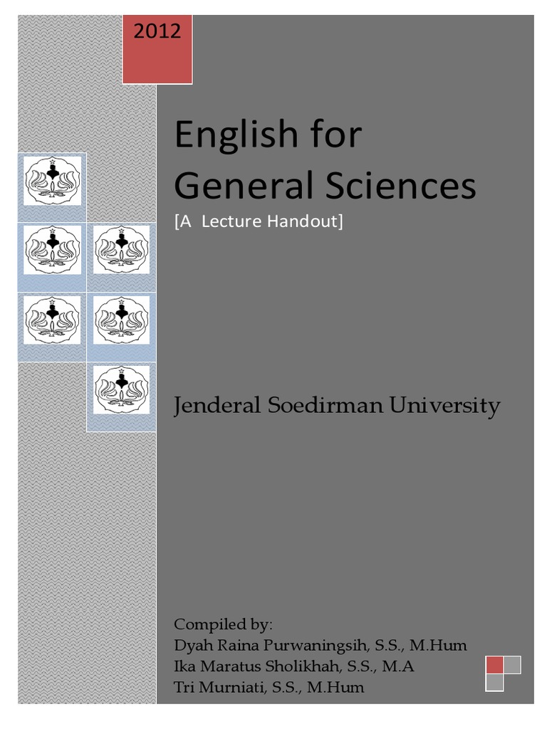 English For General Sciences | PDF | Paper | Science