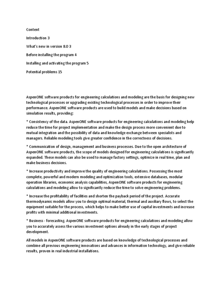 Install Aspen One V8.4 Hysys | PDF | Engineering | Computer File