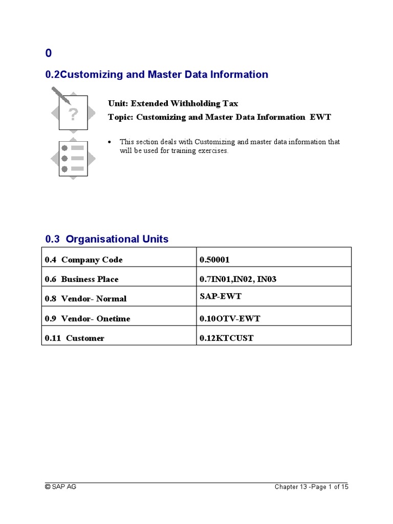 TDS Excercies EWT | Accounts Payable | Invoice