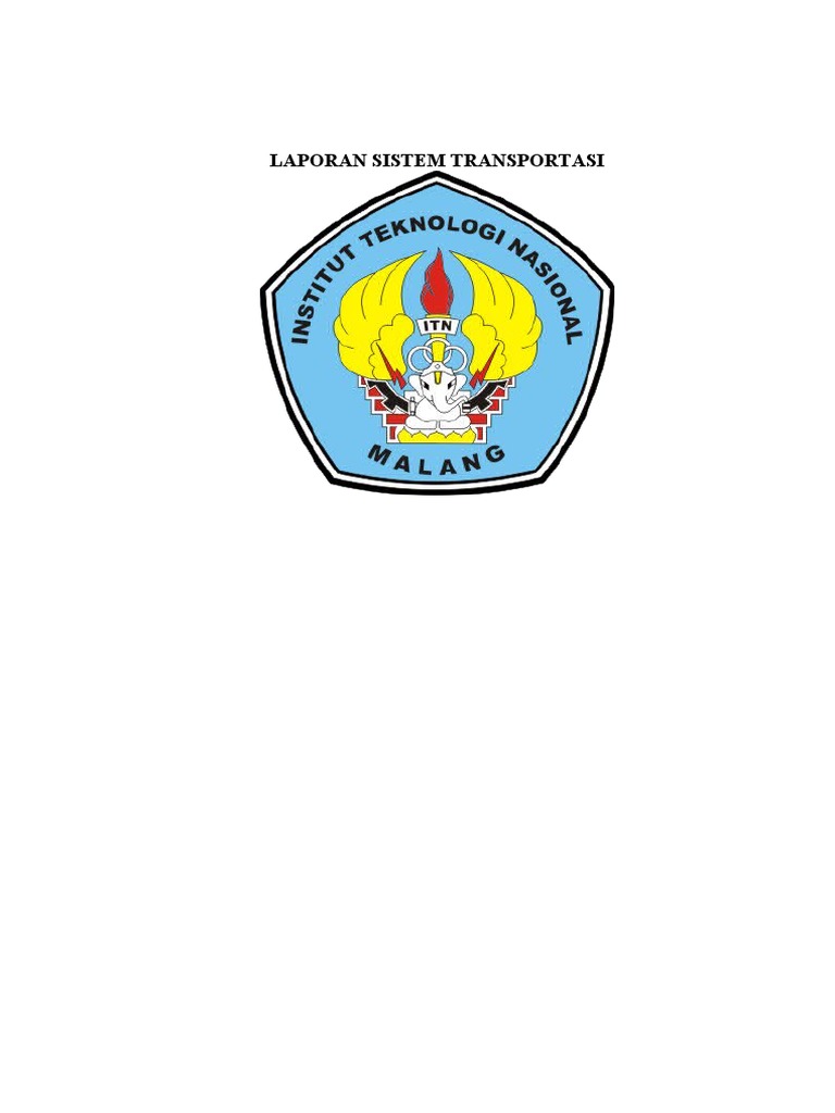 Laporan Sistem Transportasi | PDF