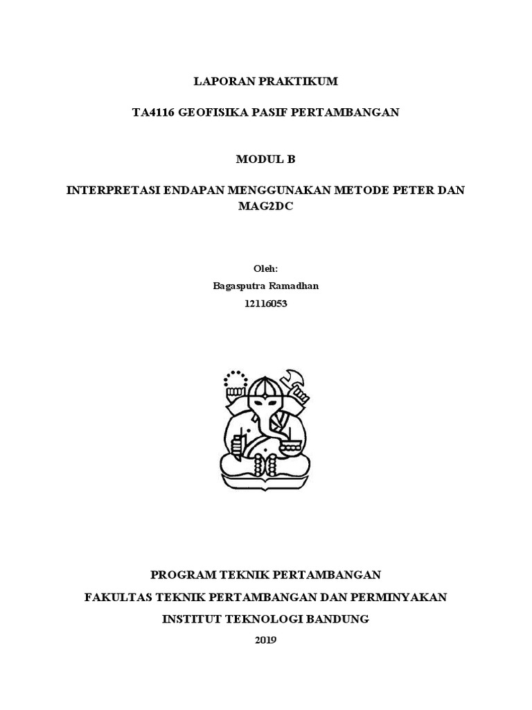 Interpretasi Endapan Geofisika: Metode Peter dan Mag2DC | PDF