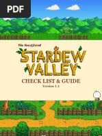 Stardew Valley Community Center Checklist | PDF | Trees | Farms