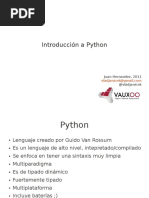 Python y WxPython | PDF