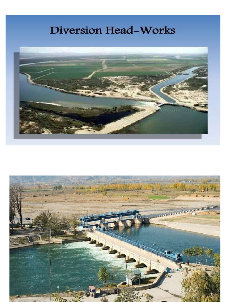 Diversion Headworks | PDF | Dam | River