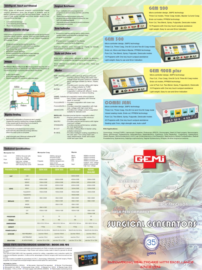 Cautery-Machine 3 | PDF | Medical Specialties | Surgery