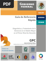 Escala Global Deterioration Scale (GDS) y Functional Assessment Staging ...