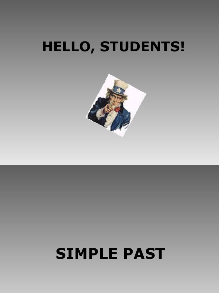 Formação do Simple Past em verbos regulares e suas estruturas ...