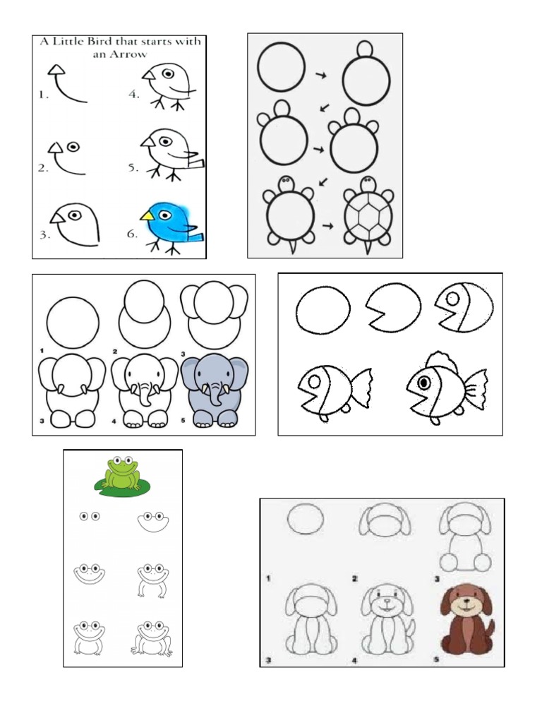 How To Draw Animals | PDF