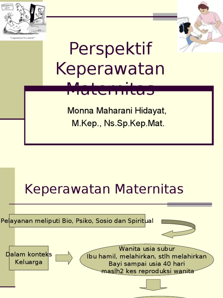 Perspektif Keperawatan Maternitas | PDF | Pengembangan Diri