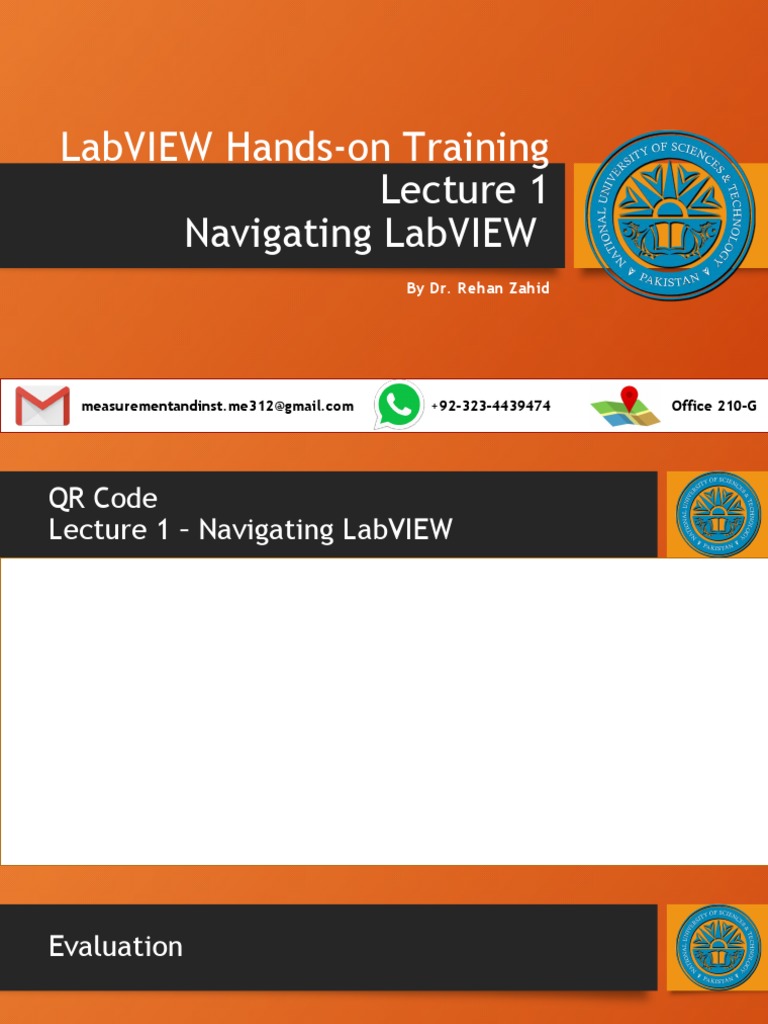 LabVIEW Lecture 1 - Navigating LabVIEW | PDF | Data Acquisition | Digital Technology