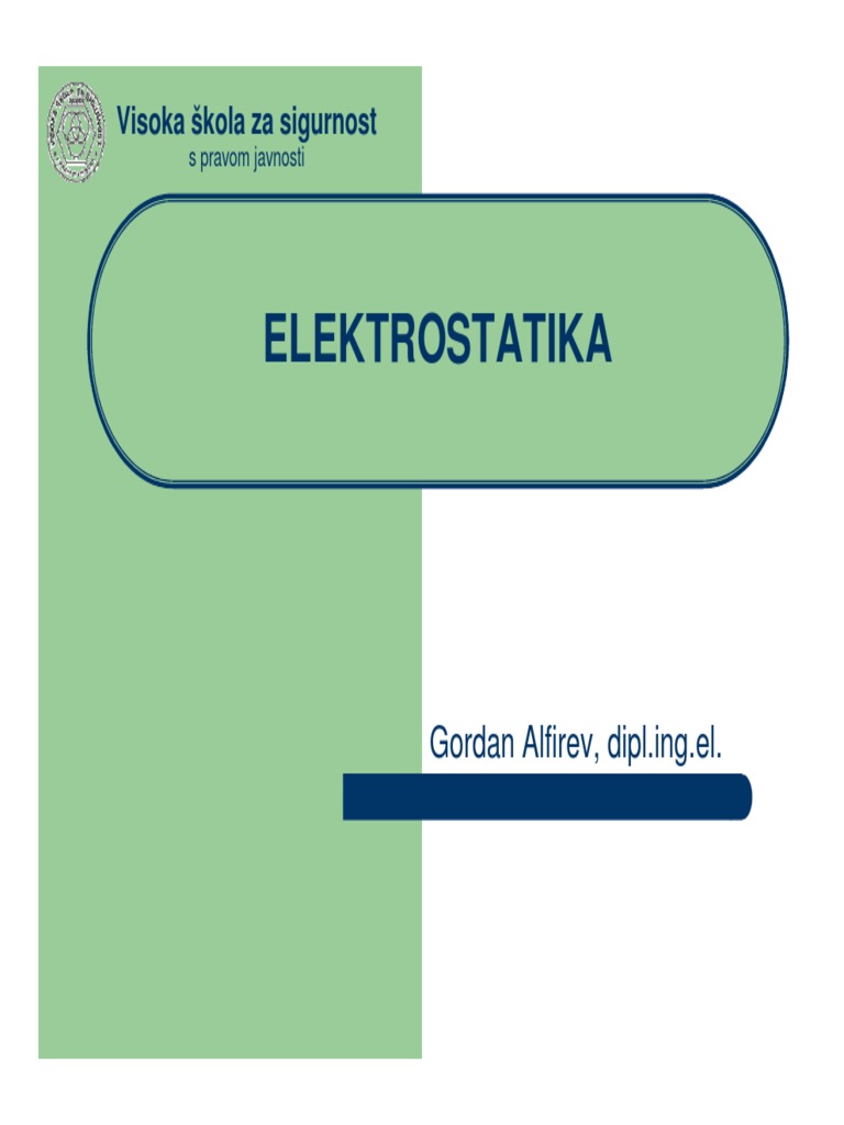 4 (1) - Elektrostatika | PDF