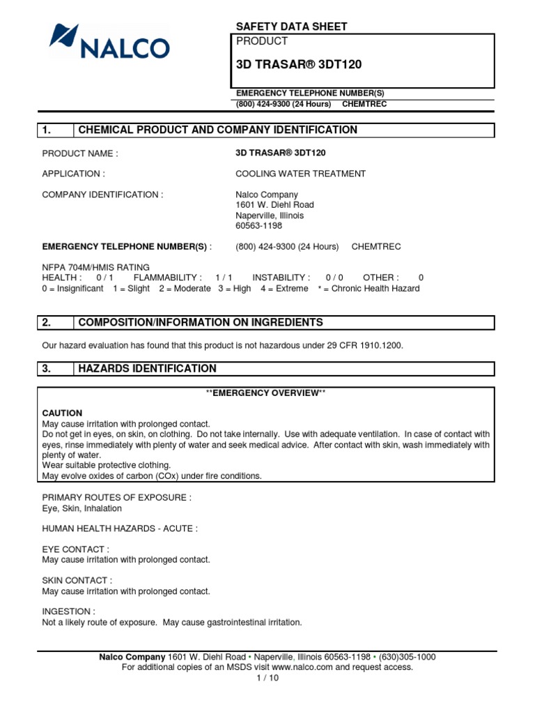 3D Trasar PDF | PDF | Dangerous Goods | Personal Protective Equipment