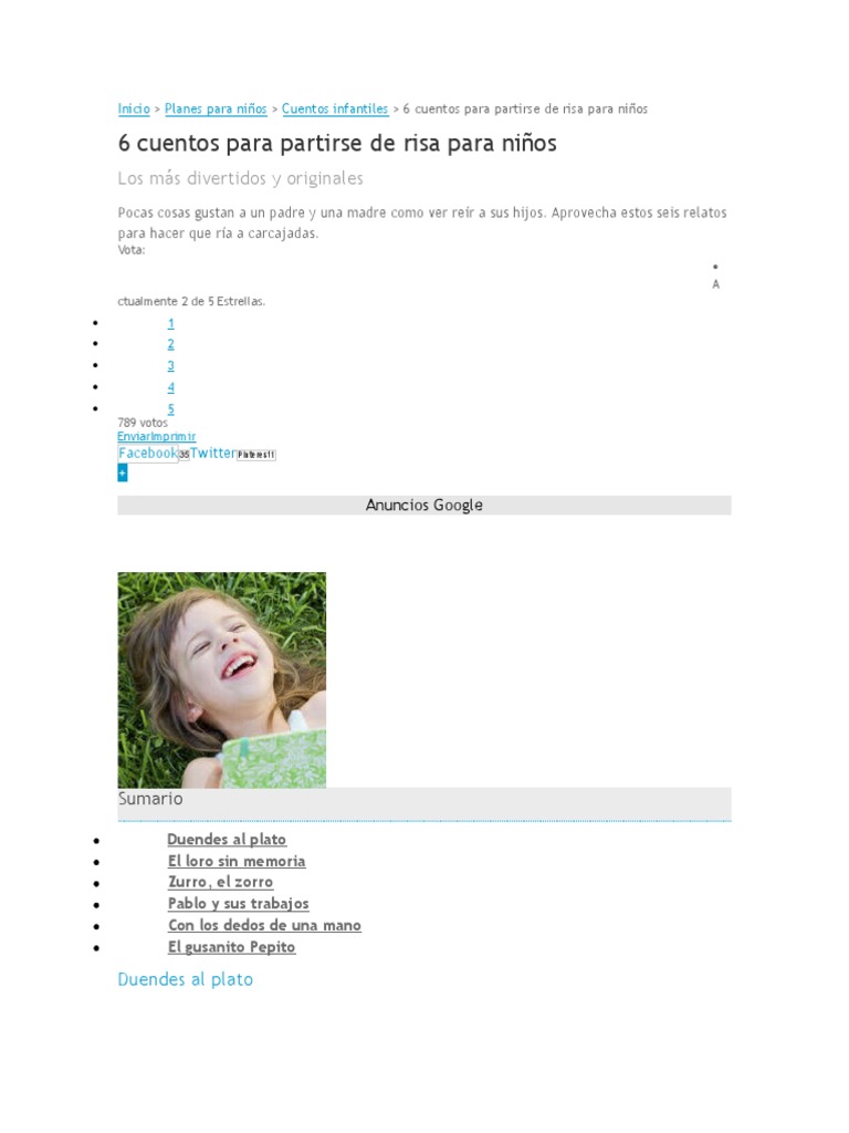 Cuentos de Risa | PDF