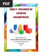 Formulas de Areas y Volumenes de Cuerpos Geometricos y Figuras Planas | PDF