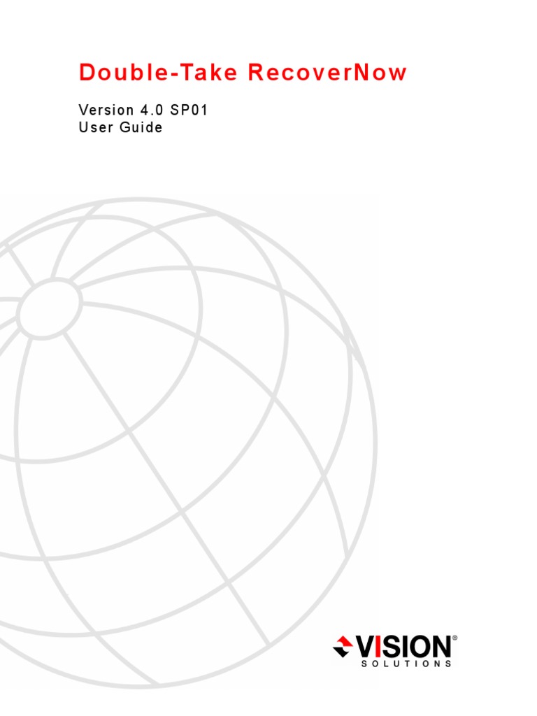 Double-Take RecoverNow User Guide PDF | PDF | Ibm System I | File System