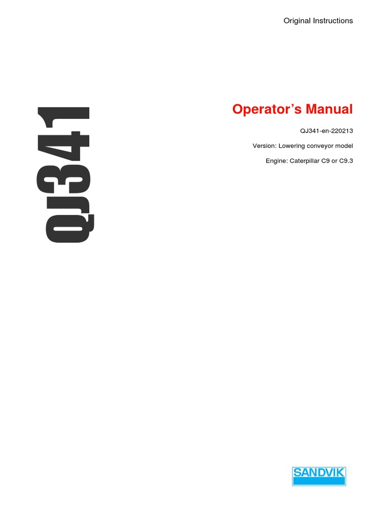 QJ341 Lowering Conv Manual ENG PDF | PDF | Personal Protective Equipment | Safety