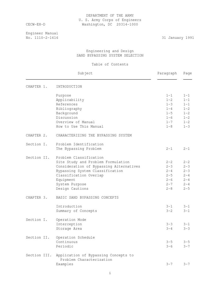 Sand Bypassing System Selection 1 | PDF | Dredging | Earth Sciences