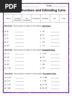 Math Mid Test Term 1 Grade 2 | PDF | Mathematics