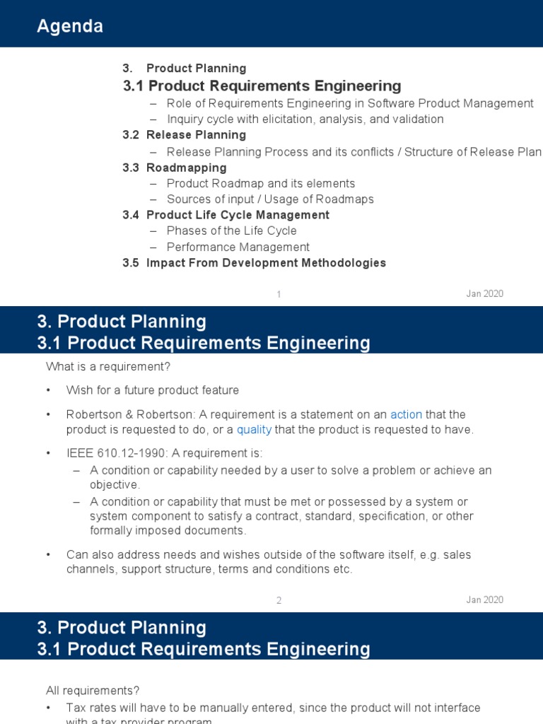 Product Planning | PDF | Product Lifecycle | Information Technology ...