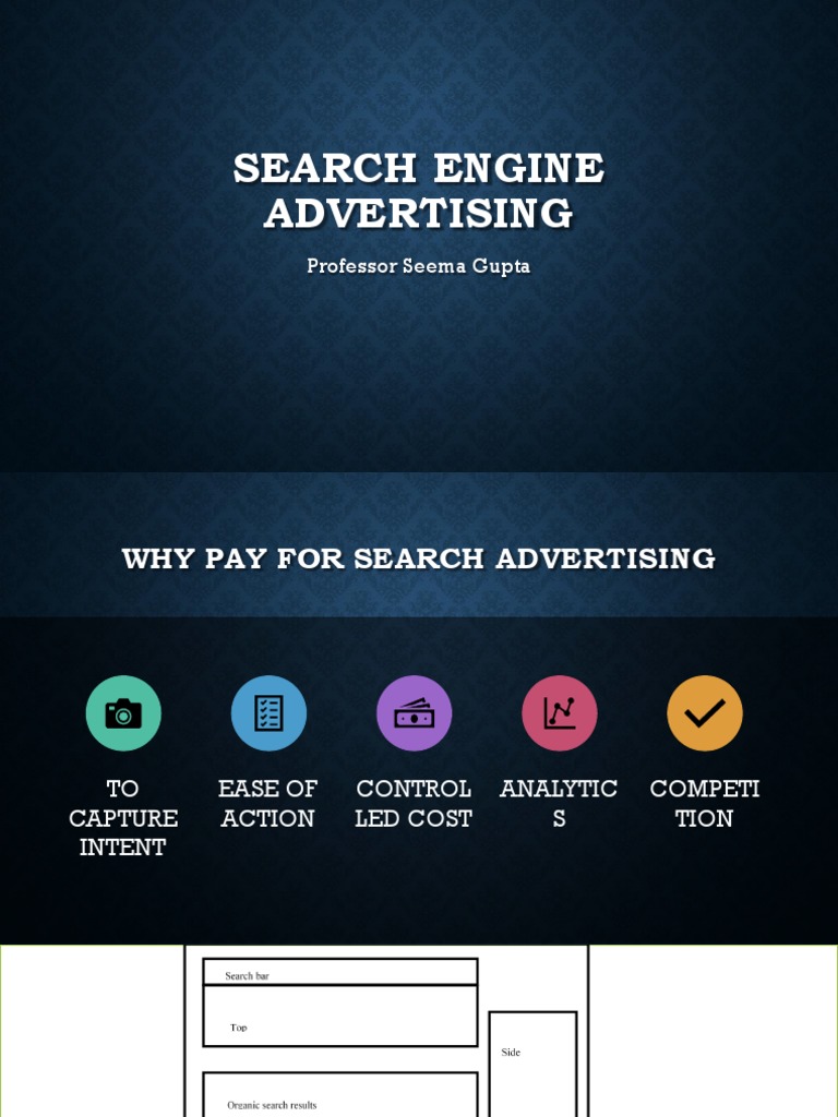 Search Engine Advertising | PDF | Search Engine Optimization | Advertising