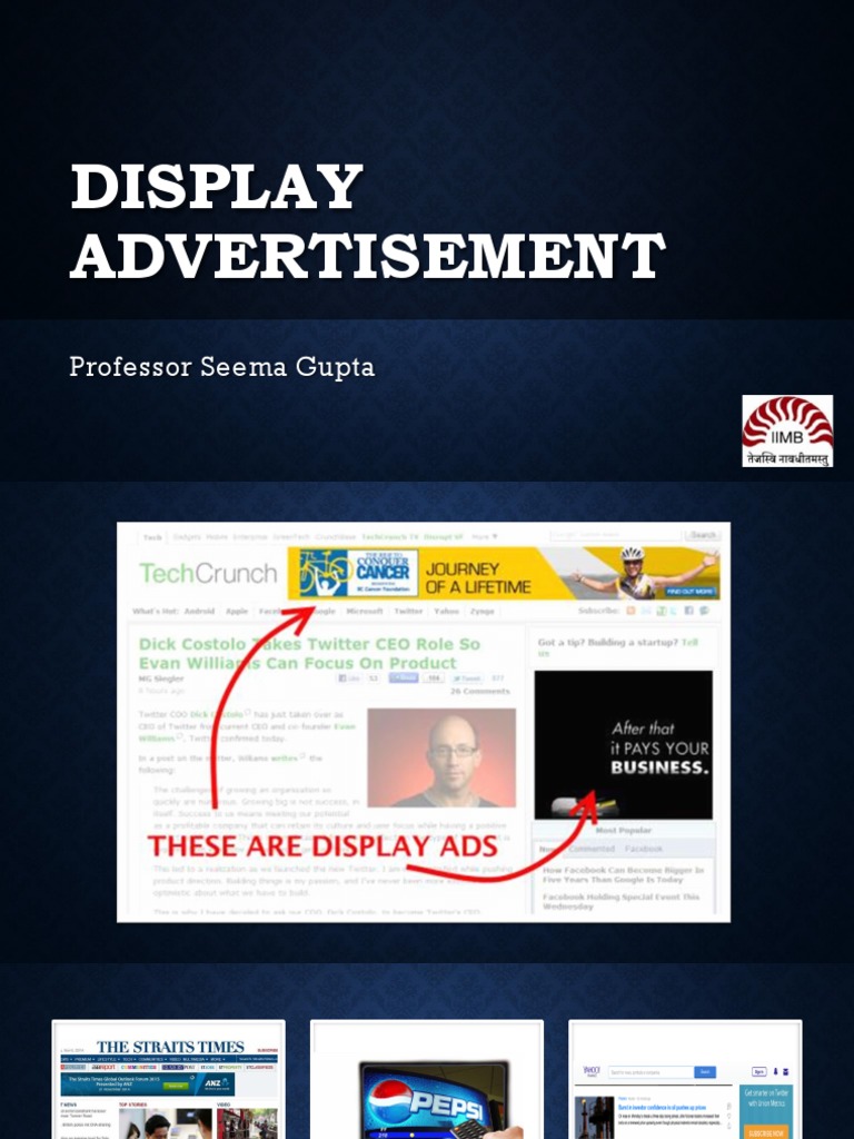 Display Advertisement | PDF | Advertising | World Wide Web