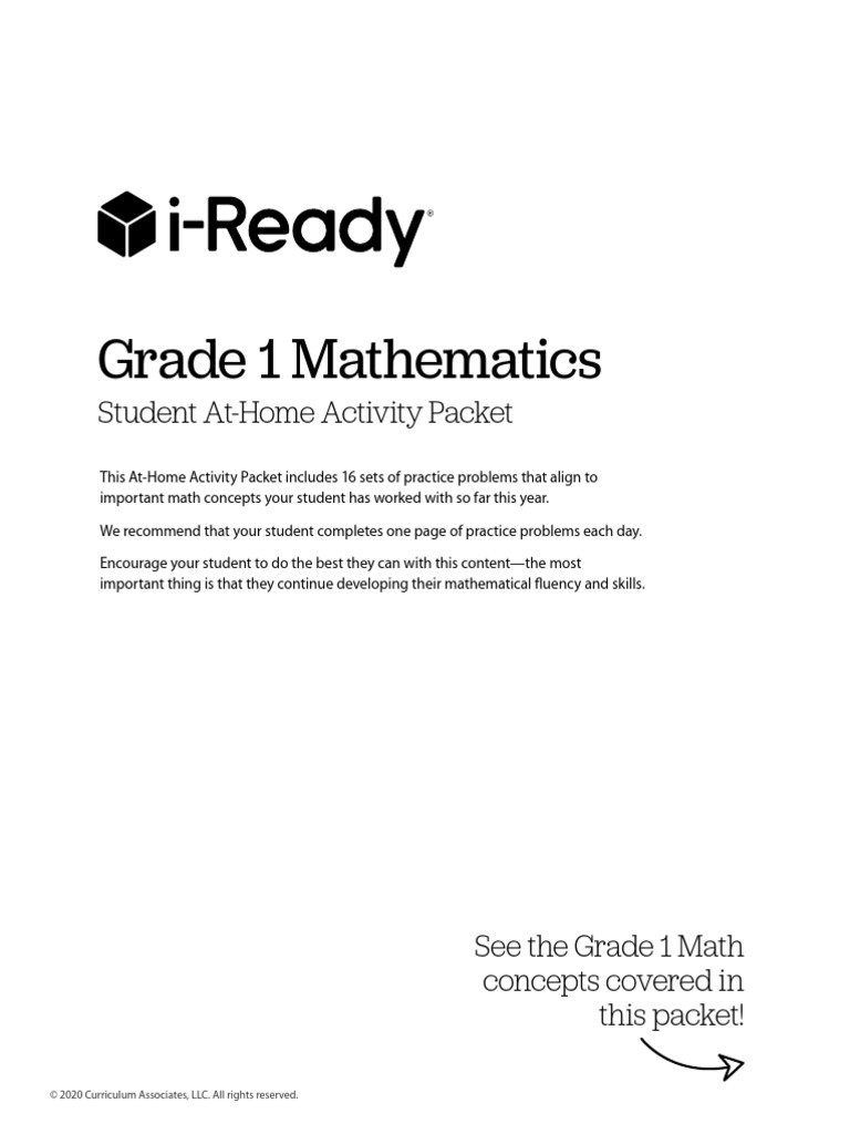 Grade 1 Math Packet | PDF | Teaching Mathematics | Behavior Modification