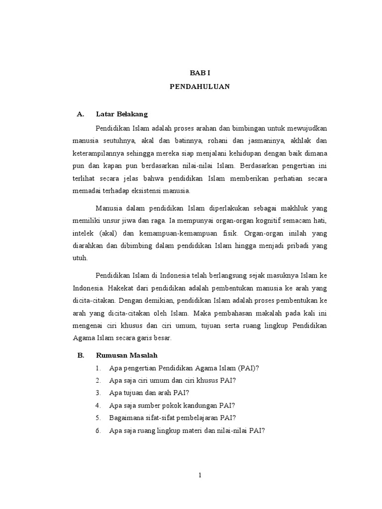 Bab Pembahasan Metode Khusus Pai | PDF | Sains & Matematika