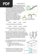 Thermodynamics Problem Set With Solutions | PDF | Pressure | Mechanical Engineering