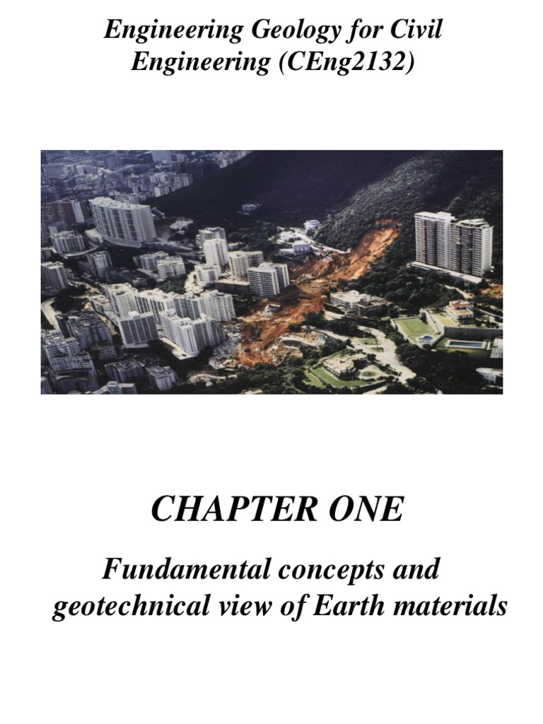 Engineering Geology for Civil Projects | PDF | Structure Of The Earth ...