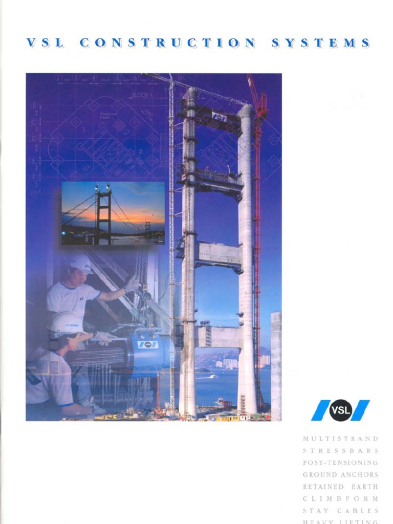 VSL Catalog PT | PDF | Prestressed Concrete | Building Engineering
