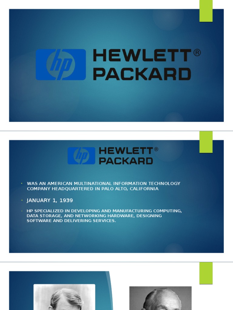 HP | PDF | Hewlett Packard | Servant Leadership