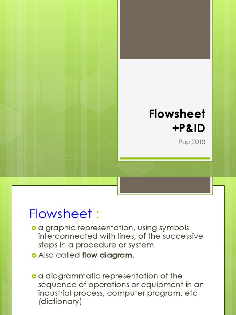 PAP MODUL 2-3 Flowsheet & PID-2018 | Download Free PDF | Energy ...