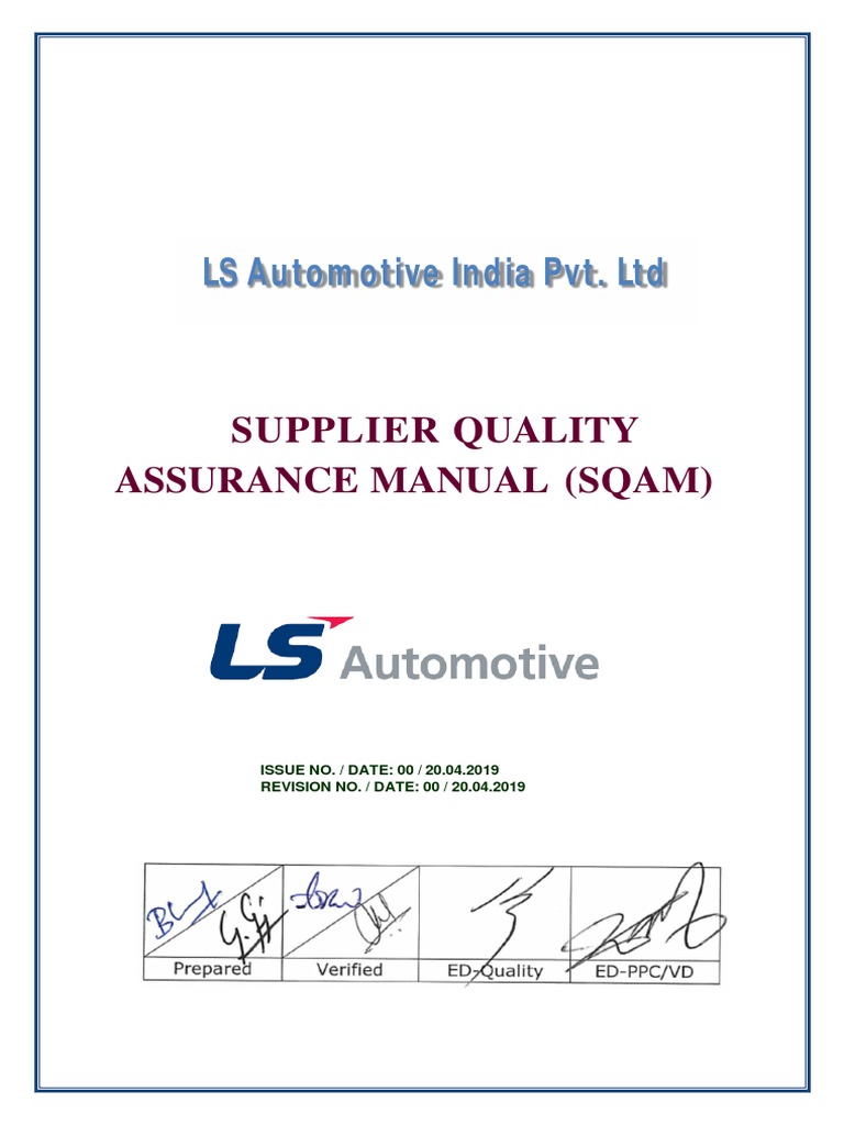 LSAI SQA Manual File | PDF | Iso 9000 | Calibration