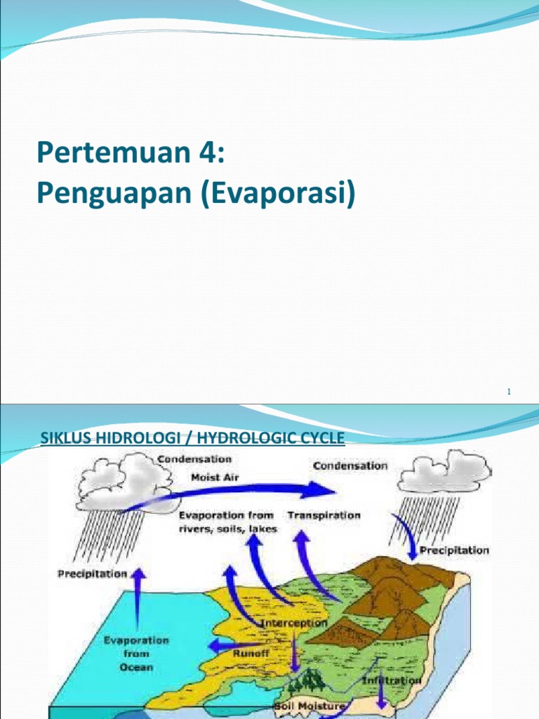Pertemuan 4 Evaporasi | PDF