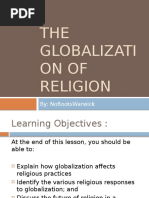 The Globalization of Religion: Contemporary World | PDF | Globalization ...