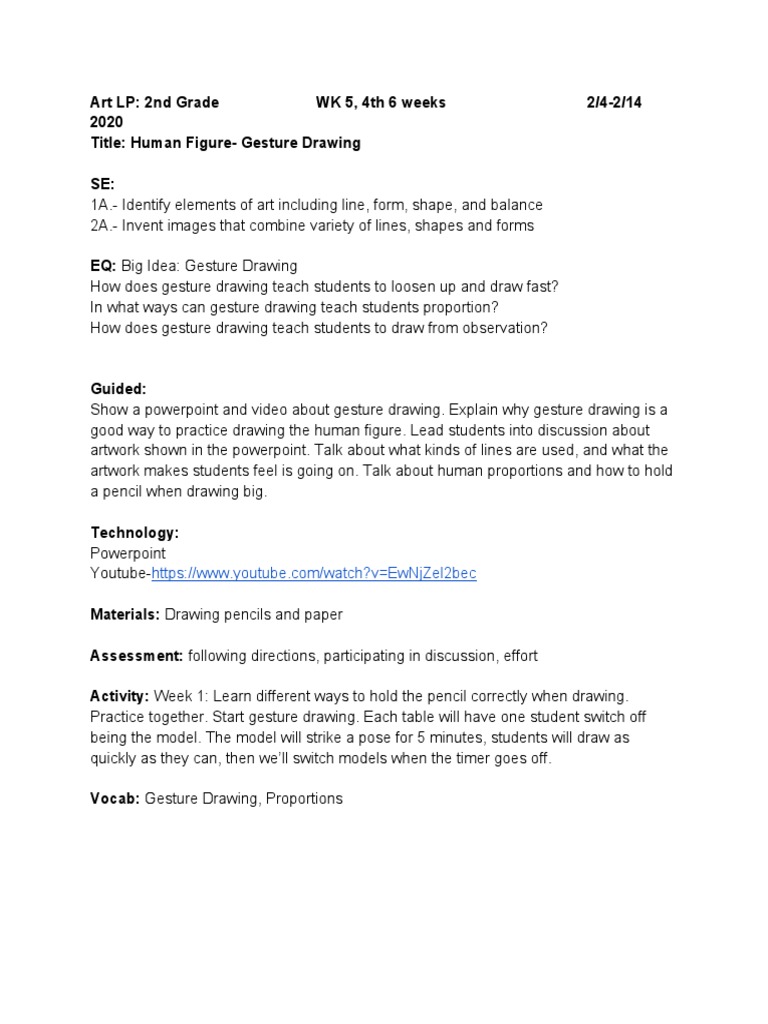 Gesture Drawing 3 | PDF