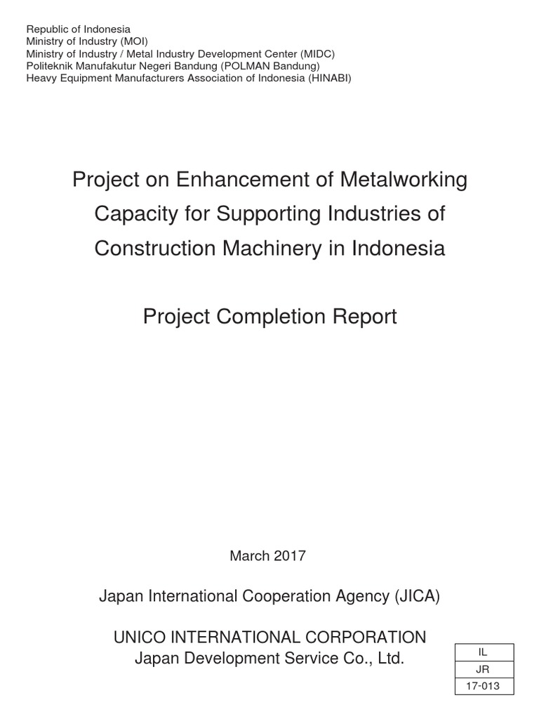 Project Completion Report | Download Free PDF | Foundry | Association ...