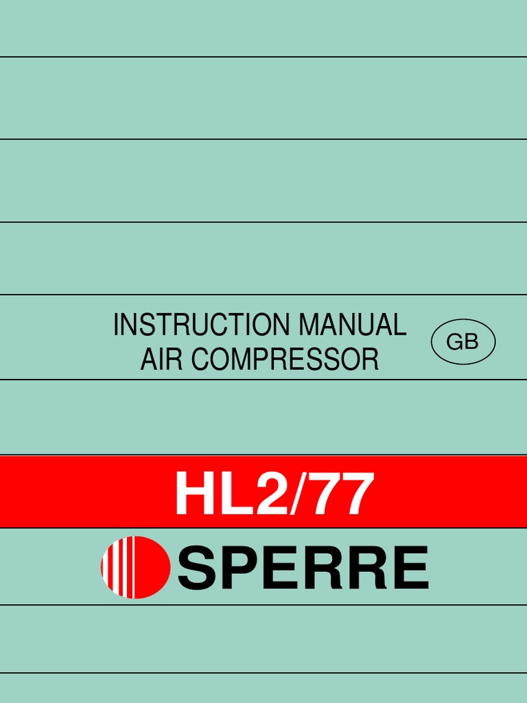 Sperre HL2/77 | PDF | Piston | Valve