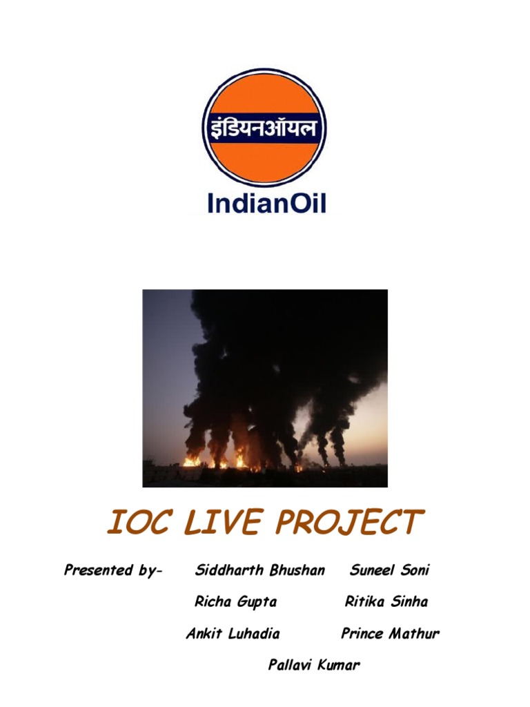 IOC Peoject Report | PDF | Combustion | Carbon Dioxide